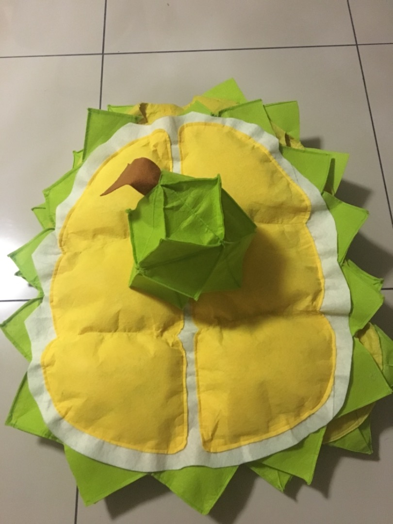 Costume Durian, Hobbies & Toys, Stationery & Craft, Handmade Craft on ...