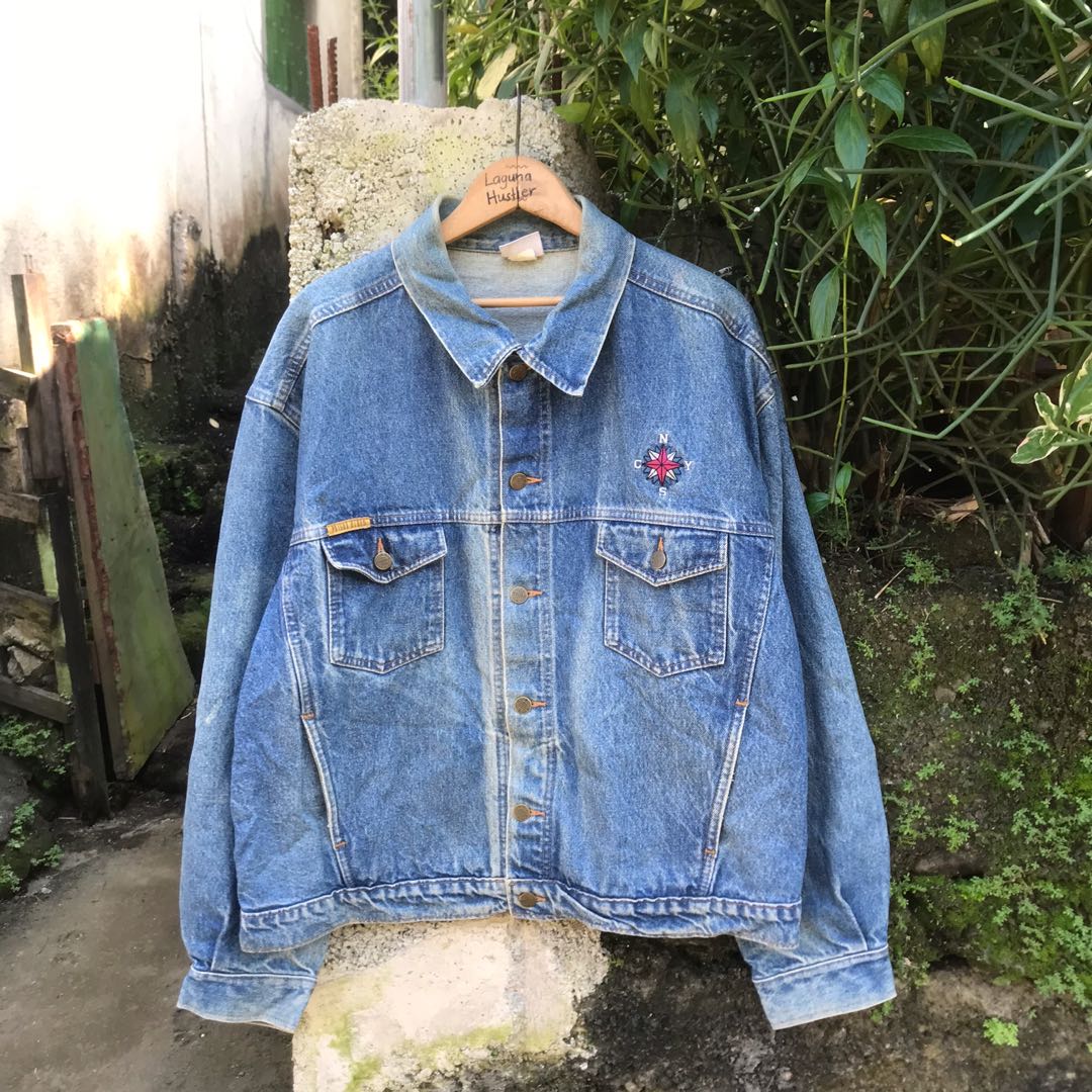 Crosby Stills Nash & Neil Young Band Denim Jacket, Men's Fashion, Coats ...