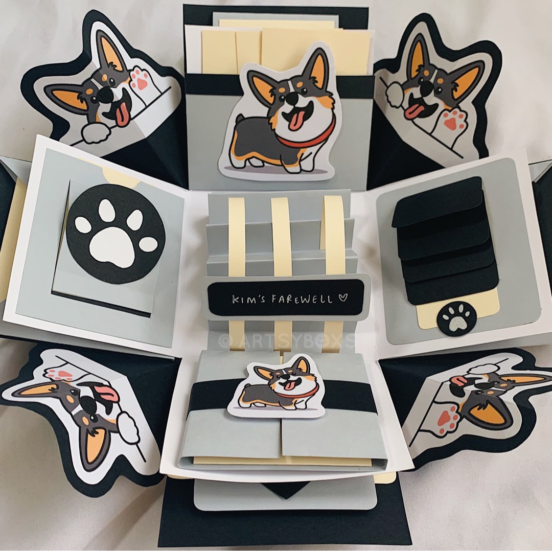 Customisable Explosion Box, Hobbies & Toys, Stationery & Craft ...