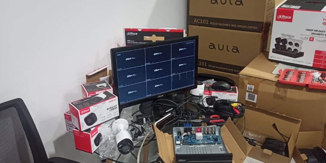 Dahua Wiz Sense 8 Channel Camera Kit 1xAI XVR 4x 2MP Turret Plug and ...