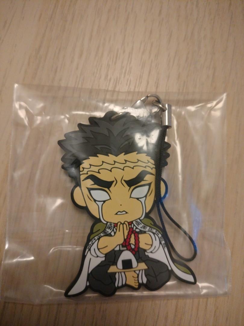 Demon Slayer Gyomei Himejima rubber strap keychain, Hobbies & Toys ...