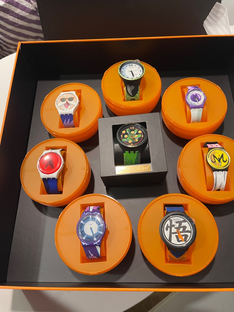 Dragon Ball Z x Swatch Limited Edition, Hobbies & Toys, Memorabilia ...