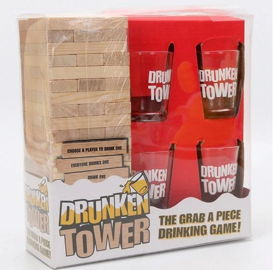Drunken Tower Drinking Game, Hobbies & Toys, Toys & Games on Carousell