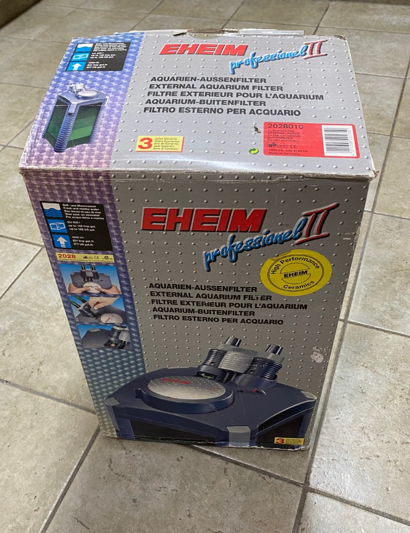 Eheim Professional II External Aquarium Filter, Pet Supplies, Homes ...