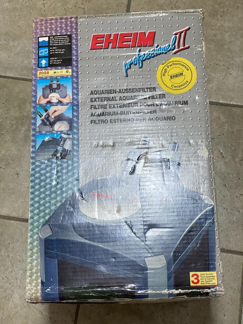 Eheim Professional II External Aquarium Filter, Pet Supplies, Homes ...