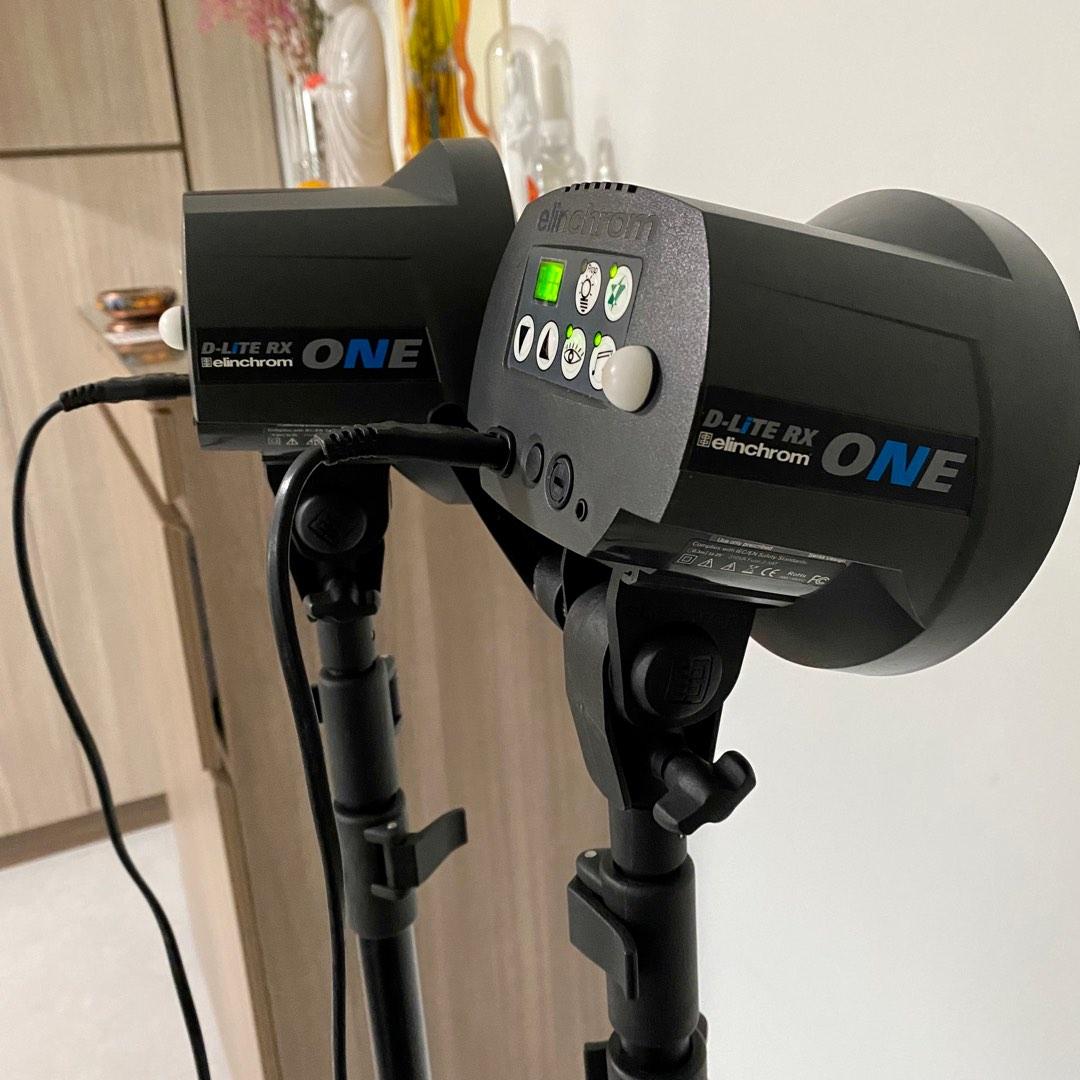 Elinchrom D-lite RX One to go Set with original bags and box ...