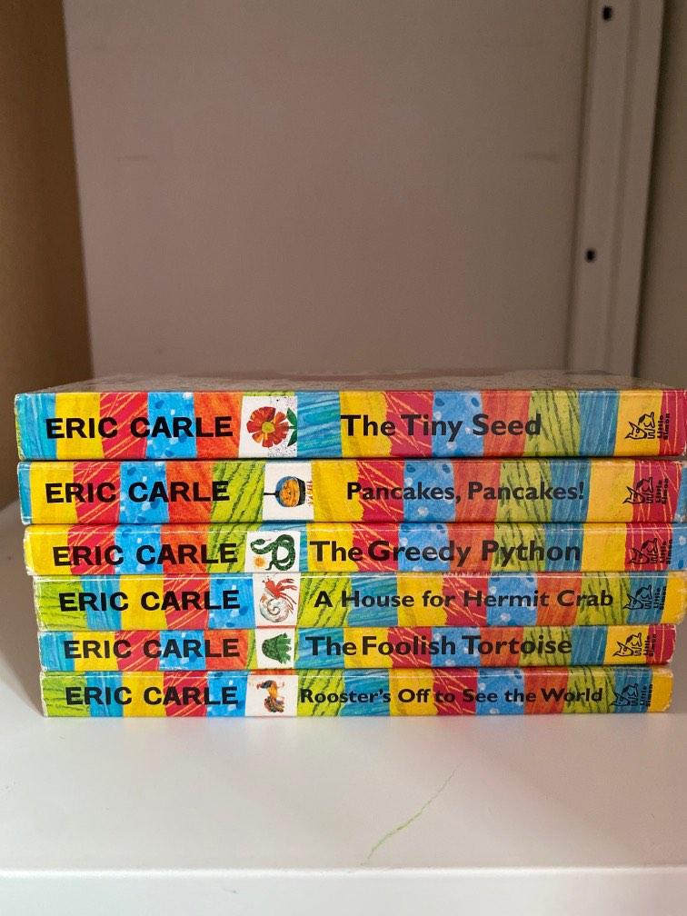 Eric Carle Children books: FOOLISH TORTOISE , ROOSTER OFF TO SEE THE ...