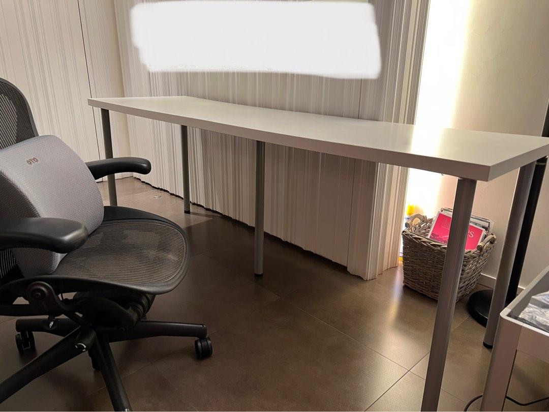 Extra-Long Ikea Work Bench/Table 特長工作枱, 傢俬＆家居, 傢俬, 桌子 - Carousell