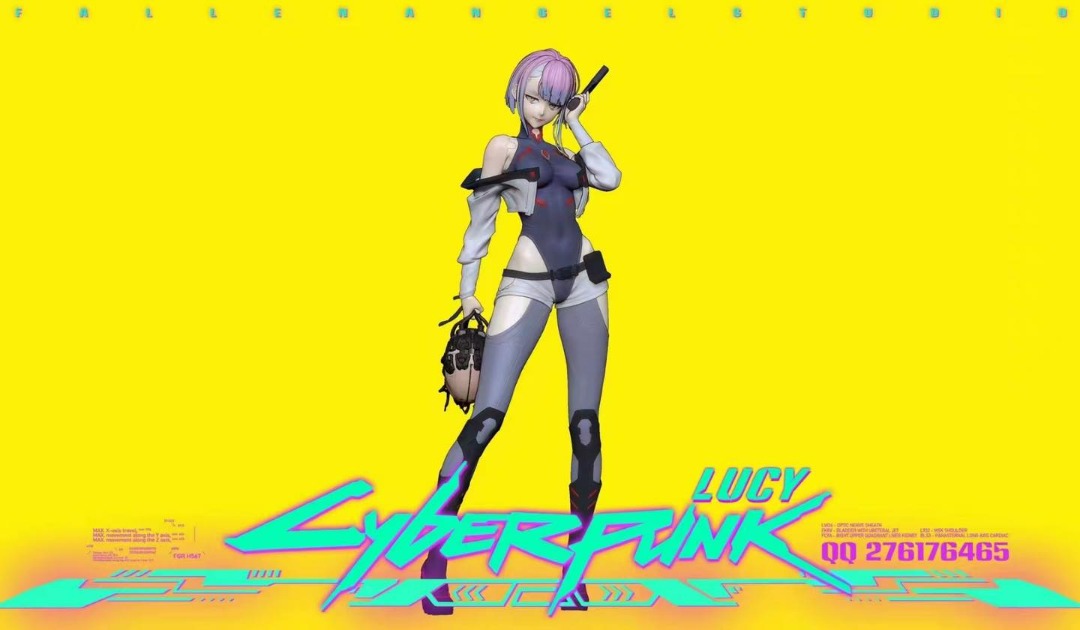 FA Studio - Edge Runners Cyberpunk : Lucy, Hobbies & Toys, Toys & Games ...