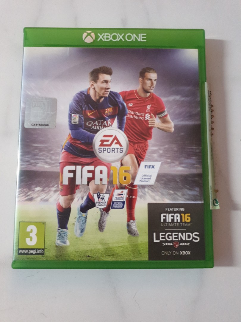 FIFA 16 XBOX ONE, Video Gaming, Video Games, Xbox on Carousell