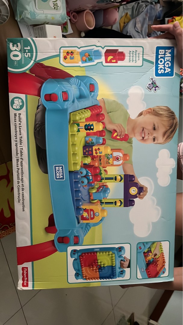 Fisher price mega bloks set, Babies & Kids, Infant Playtime on Carousell
