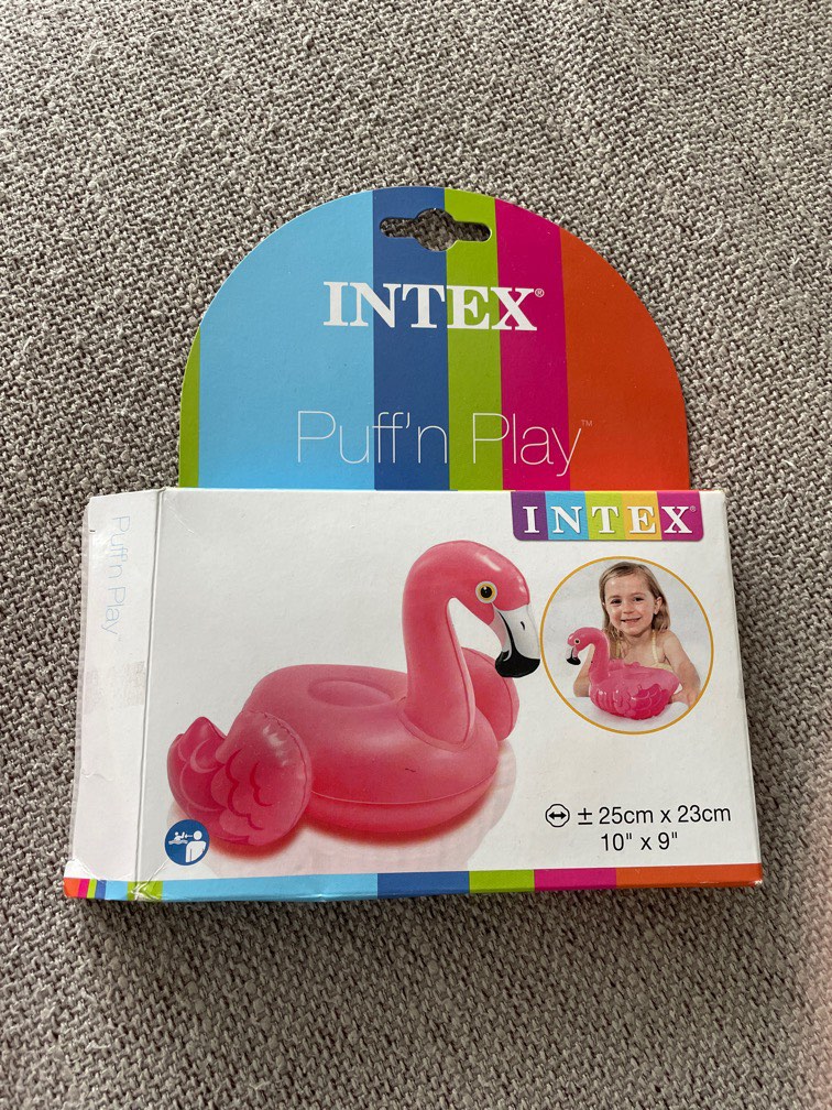 Flamingo small Swimming Float, Babies & Kids, Infant Playtime on Carousell