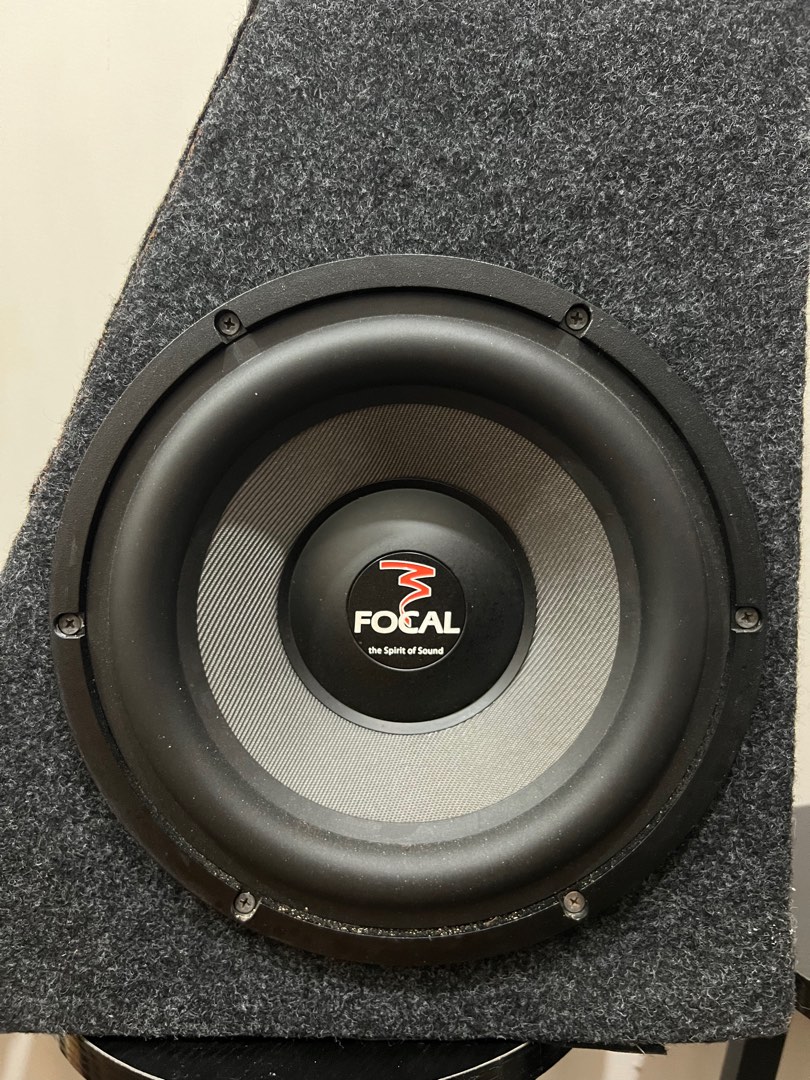 Focal subwoofer 10’, Auto Accessories on Carousell