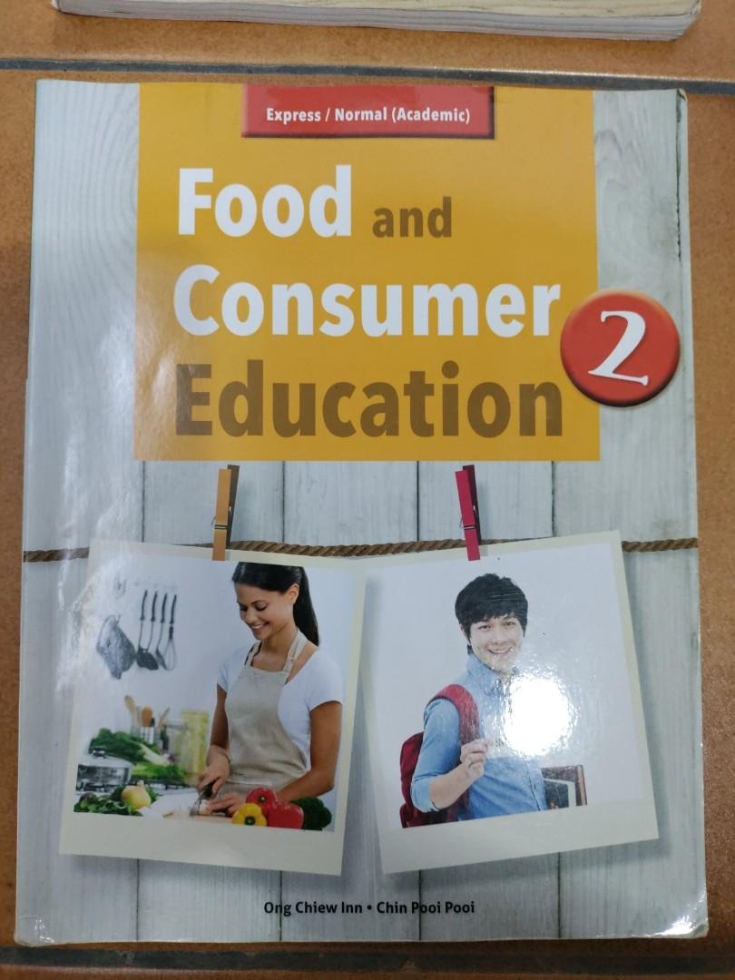 Food and Consumer Education secondary 2 textbooks and secondary 1 ...