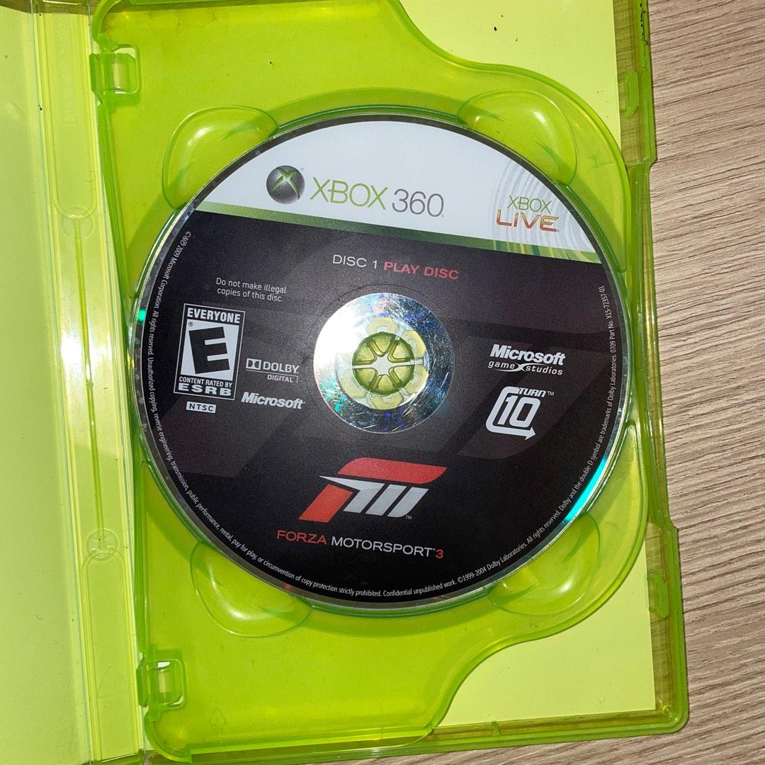 Forza Motorsport 3 // NTSC Region (for Xbox 360 Console Game Games One ...