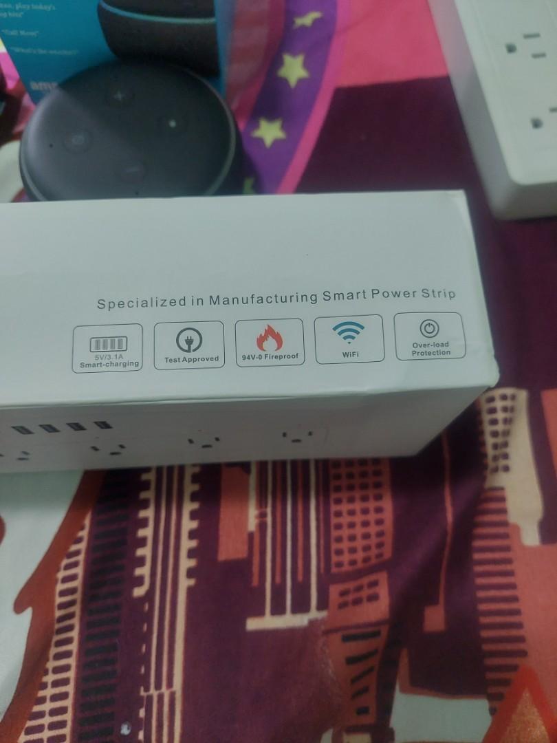 FS Amazon Echo Dot 3rd Gen with Alexa and Smart Power Strip, Mobile ...