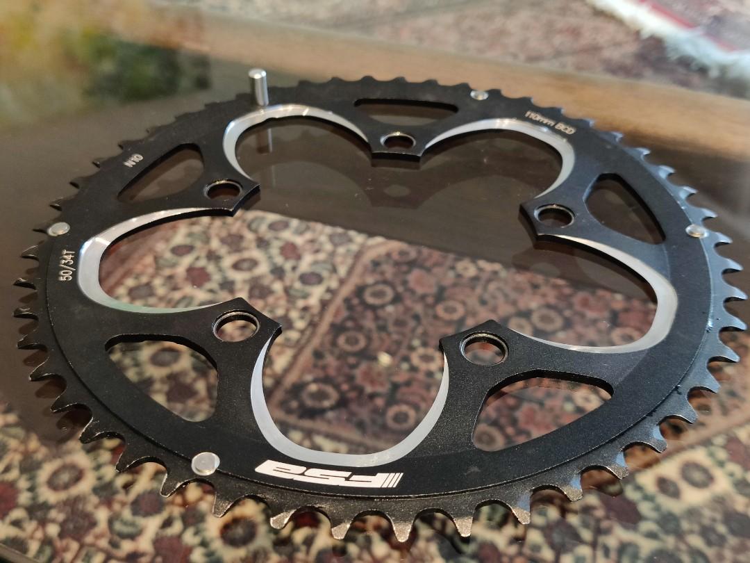 FSA Omega crankset, Sports Equipment, Bicycles & Parts, Parts ...