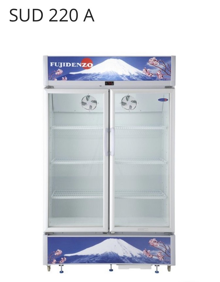 fujidenzo chiller multi door showcase chiller 2 door 3 door side by ...