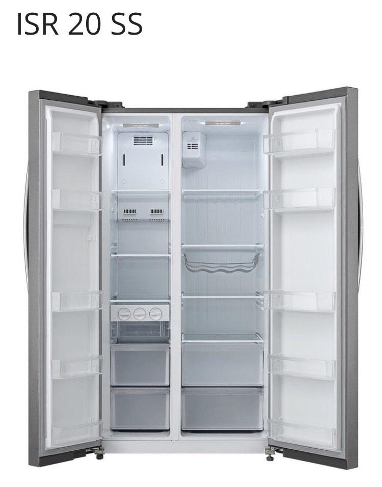 fujidenzo ref no frost side by side 3 door inverter 17cuft 20cuft 24cuft isr-17ss isr-20ss ist ...