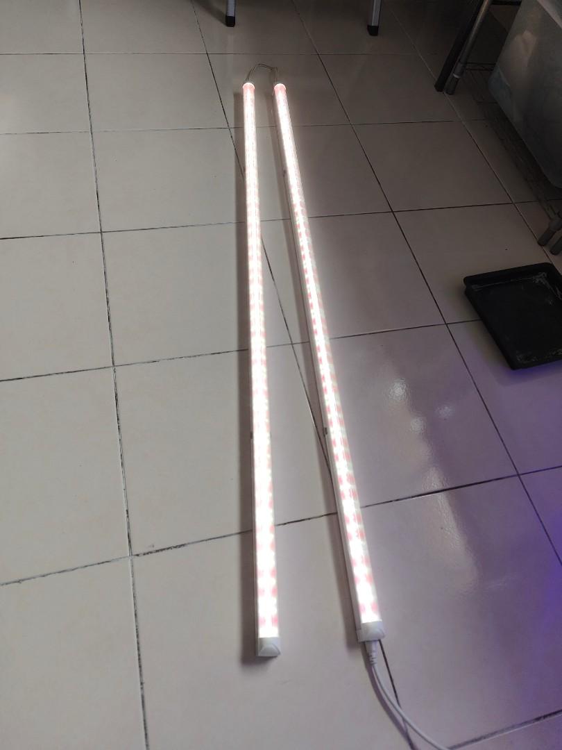 Full Spectrum 4FT T8/120 LED Growlight Plants Linkable, Furniture ...