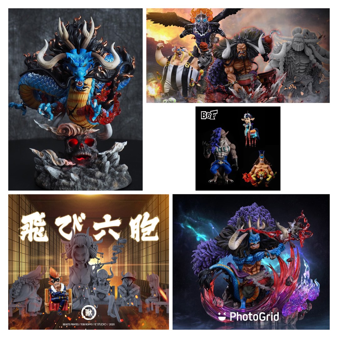 G5 Studios - One Piece Beast Pirates WCF set, Hobbies & Toys, Toys ...