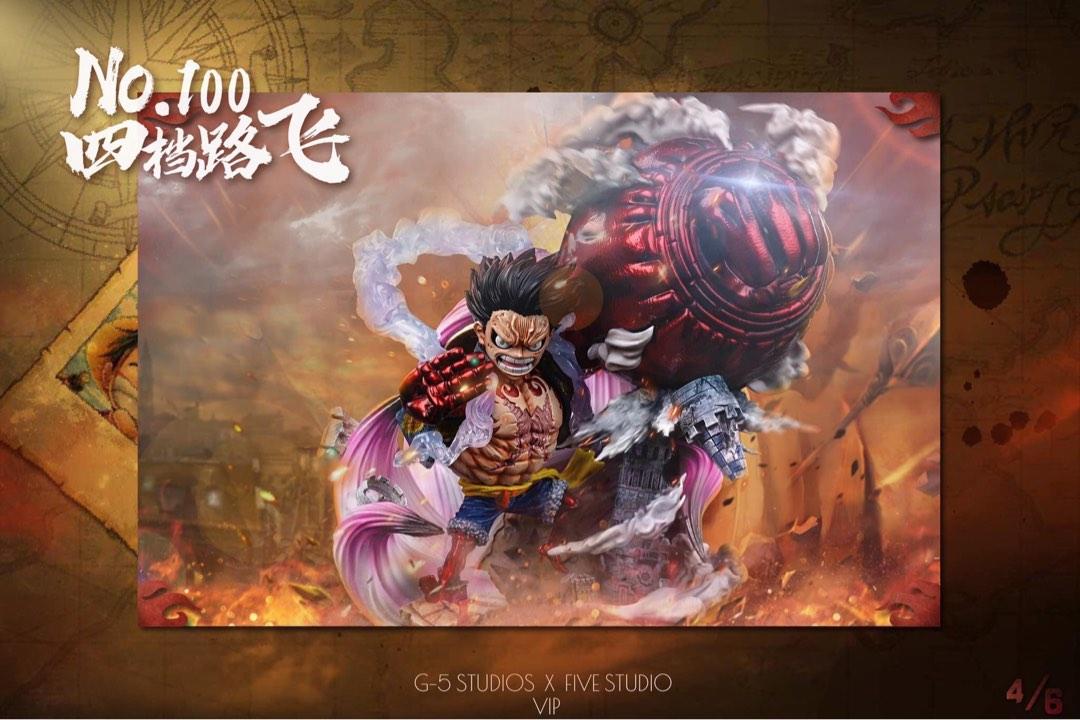 G5 Studios - One Piece VIP Luffy Gear 4 Boundman WCF set, Hobbies ...