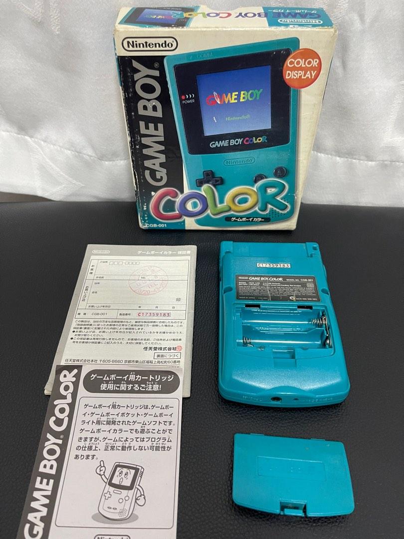 Gameboy Color - Teal with Original Box *sale*, Video Gaming, Video Game ...