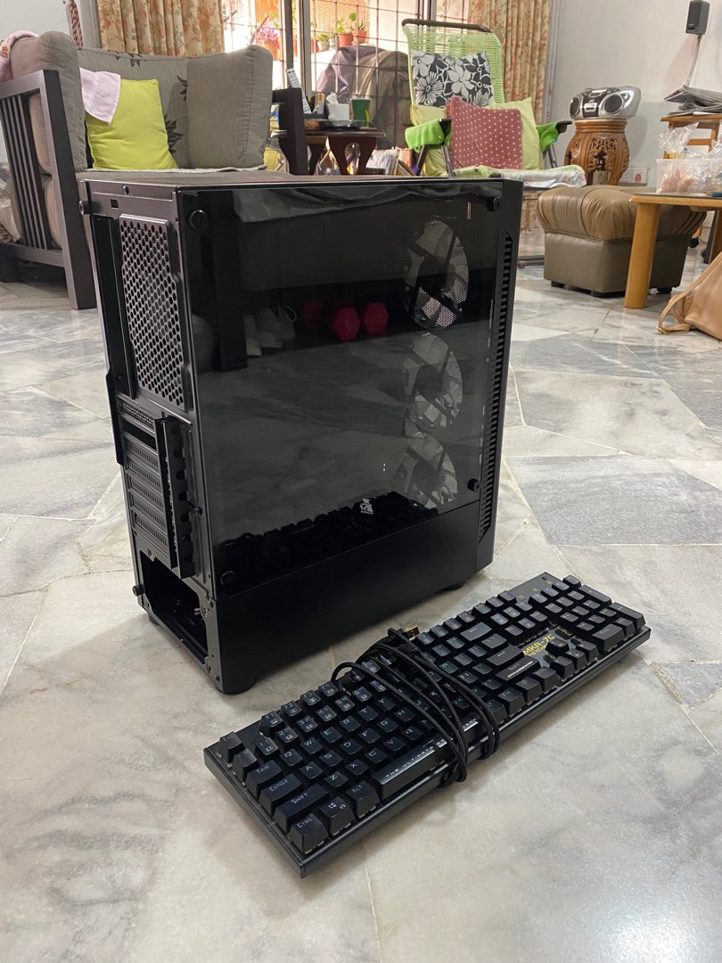 Gaming Pc Casing Keyboard Computers Tech Parts Accessories Computer Parts On Carousell