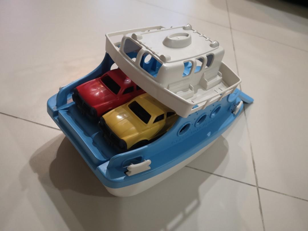 Green Toys Ferry with mini cars, Babies & Kids, Infant Playtime on ...
