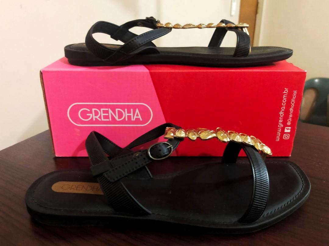 Grendha Sandals (with box), Women's Fashion, Footwear, Flats & Sandals ...