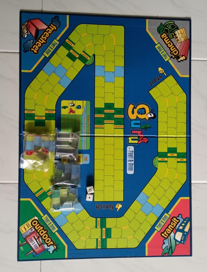 guru advertising n media board game, Hobbies & Toys, Toys & Games on ...