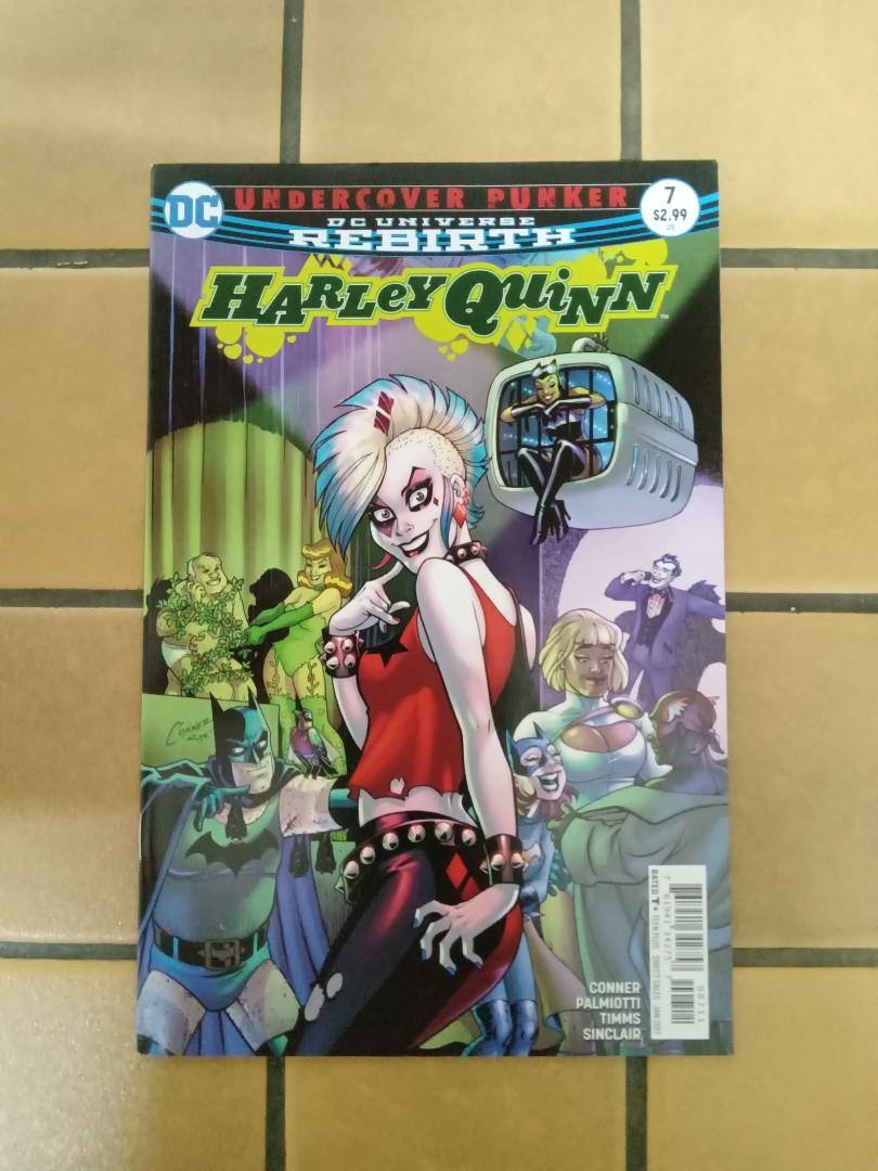 Harley Quinn #7 ( Amanda Conner - Cover Art ) DC Comics, Hobbies & Toys ...