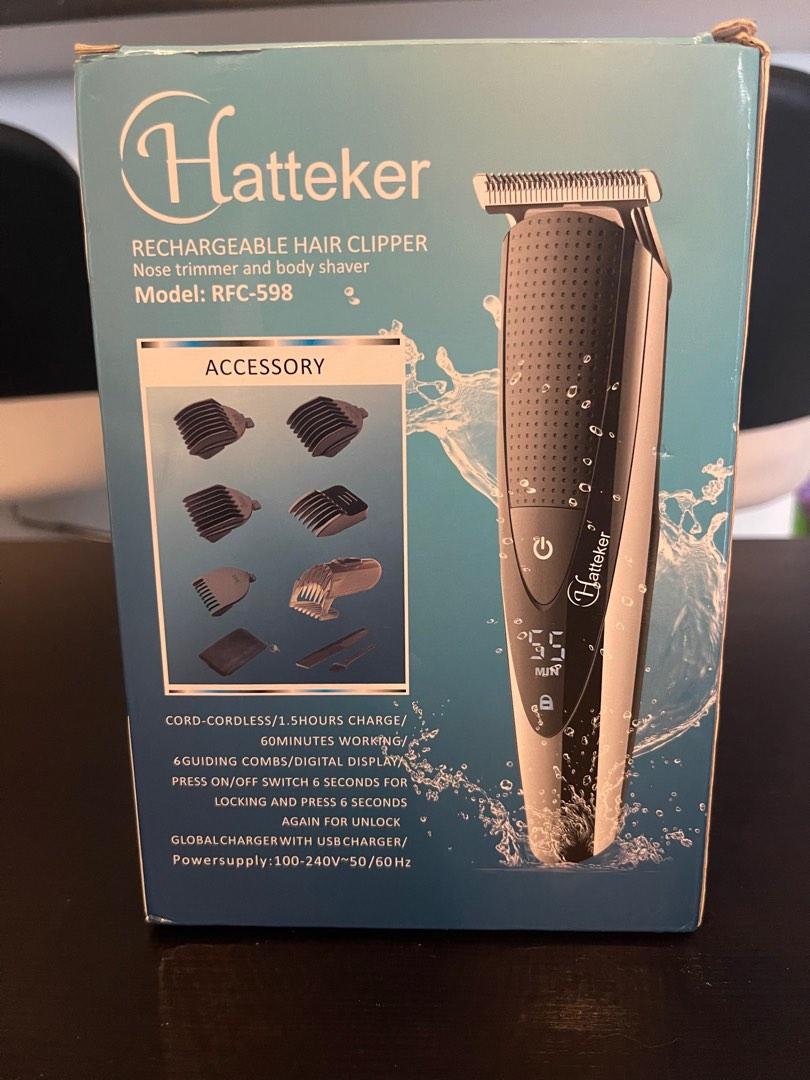 Hatteker 5 in 1 Rechargeable Hair Clipper for Men, Beauty & Personal Care, Men's Grooming on ...