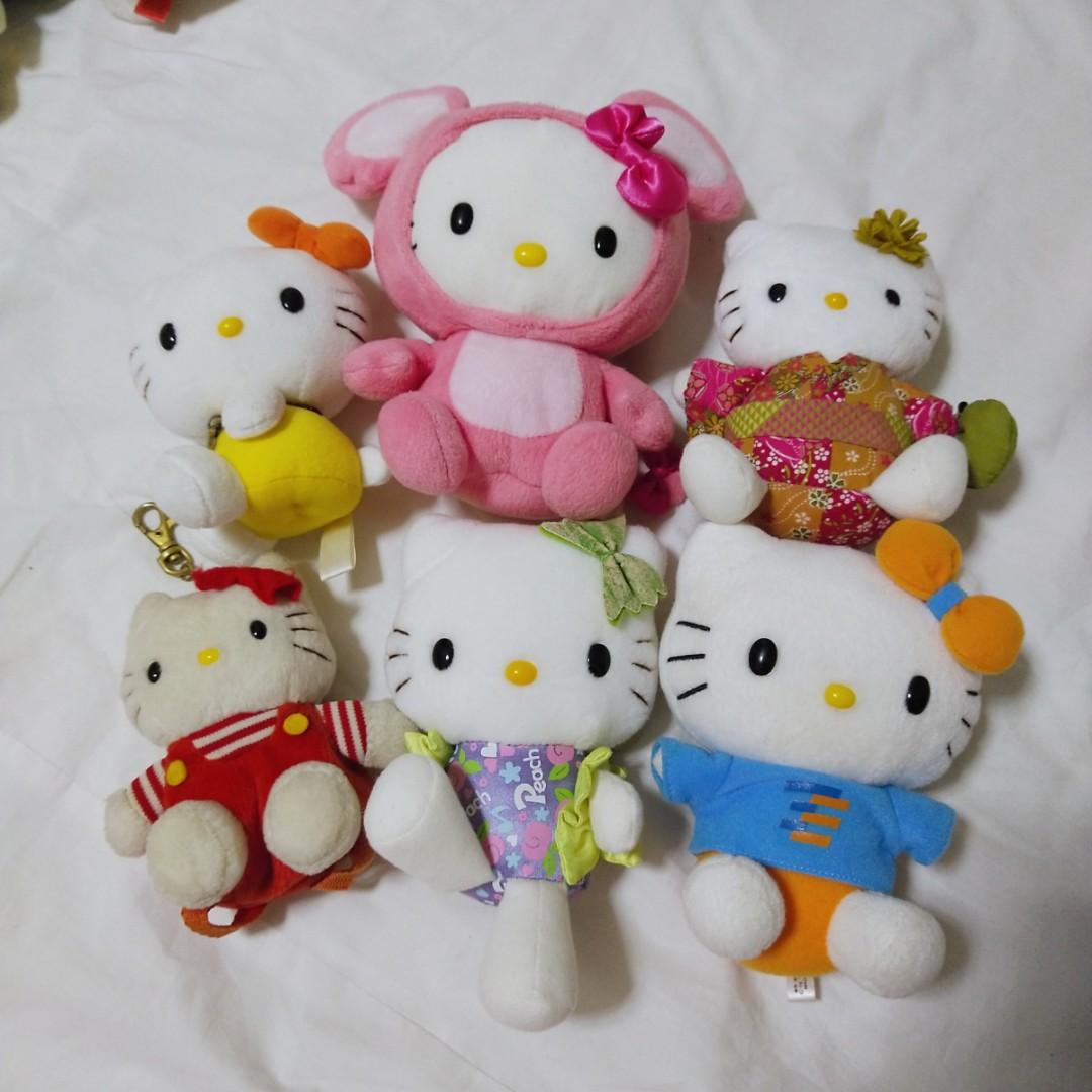 Hello Kitty Plushies Sanrio Eikohhello Kitty Bundle Hobbies And Toys Memorabilia
