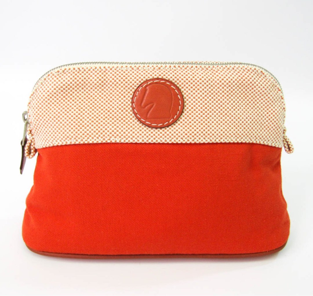 Hermes Toile H Pouch, Luxury, Bags & Wallets on Carousell
