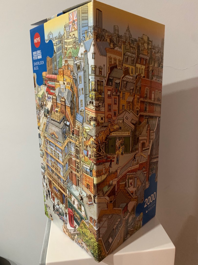 Heye Sherlock and Co 2000 Piece Jigsaw Puzzle, Hobbies & Toys, Toys ...
