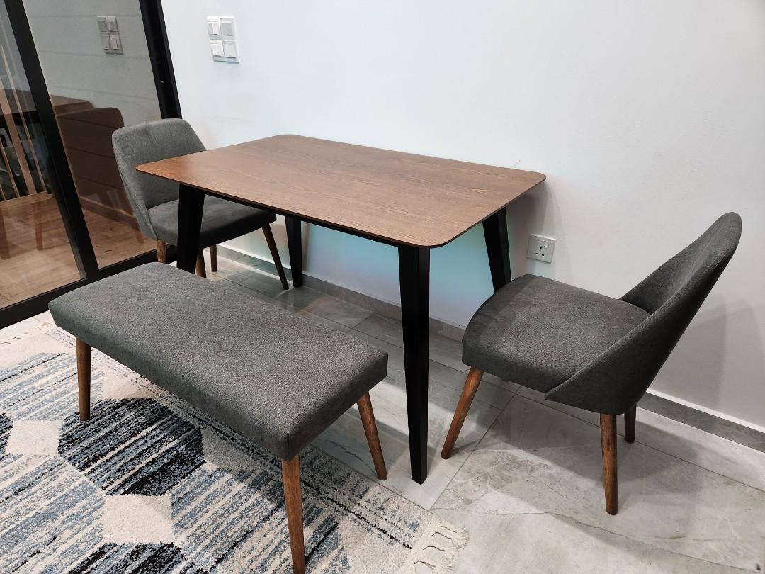 HipVan Dining Table Set, Furniture & Home Living, Furniture, Tables ...