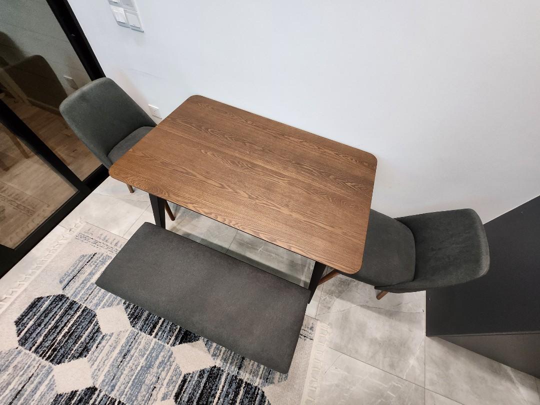 HipVan Dining Table Set, Furniture & Home Living, Furniture, Tables ...