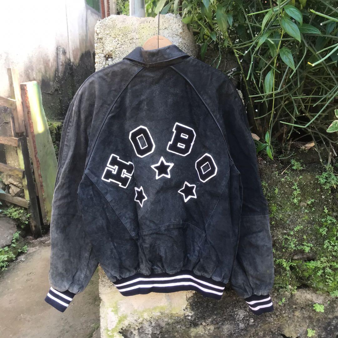 Hobo Wear by Michael Hoban Leather Jacket, Men's Fashion, Coats ...