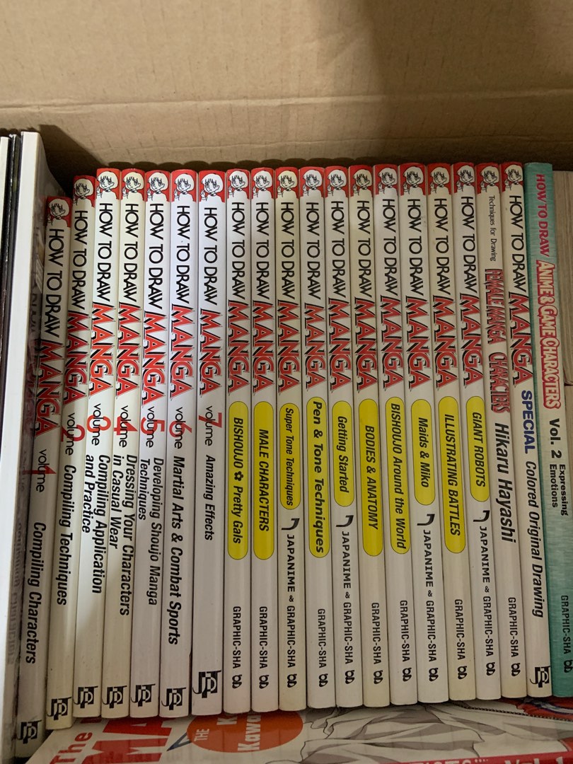 How to Draw Anime books, Hobbies & Toys, Books & Magazines, Comics ...