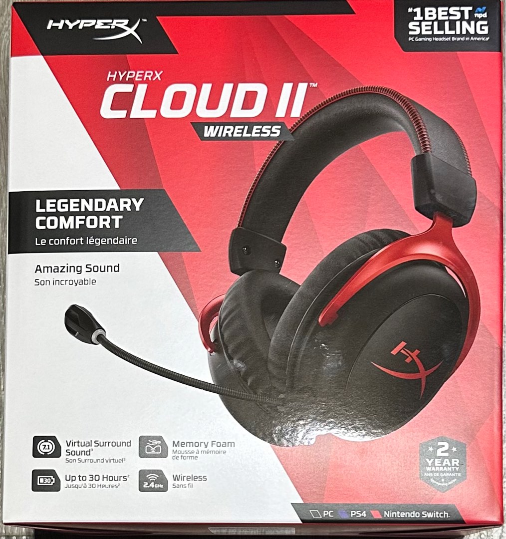 HyperX cloud 2 wireless, Audio, Headphones & Headsets on Carousell