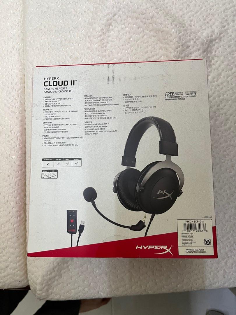 HyperX Cloud II Pro Gun Metal, Audio, Headphones & Headsets on Carousell