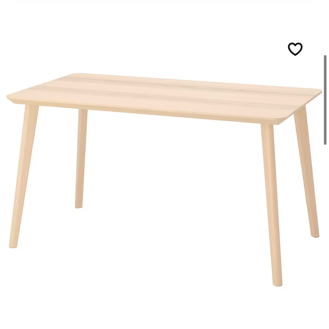 IKEA Lisabo Table Wooden, Furniture & Home Living, Furniture, Tables ...