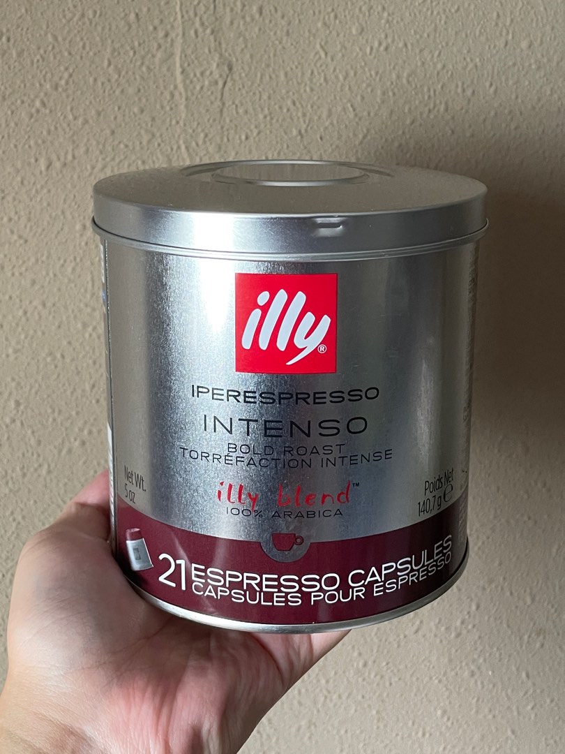 illy IPERESPRESSO intenso bold roast torrefaction intense 21 capsules, Food & Drinks, Other Food ...