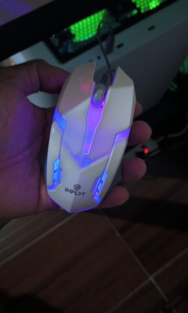 Inplay stx200 rainbow keyboard and mouse, Computers & Tech, Parts ...