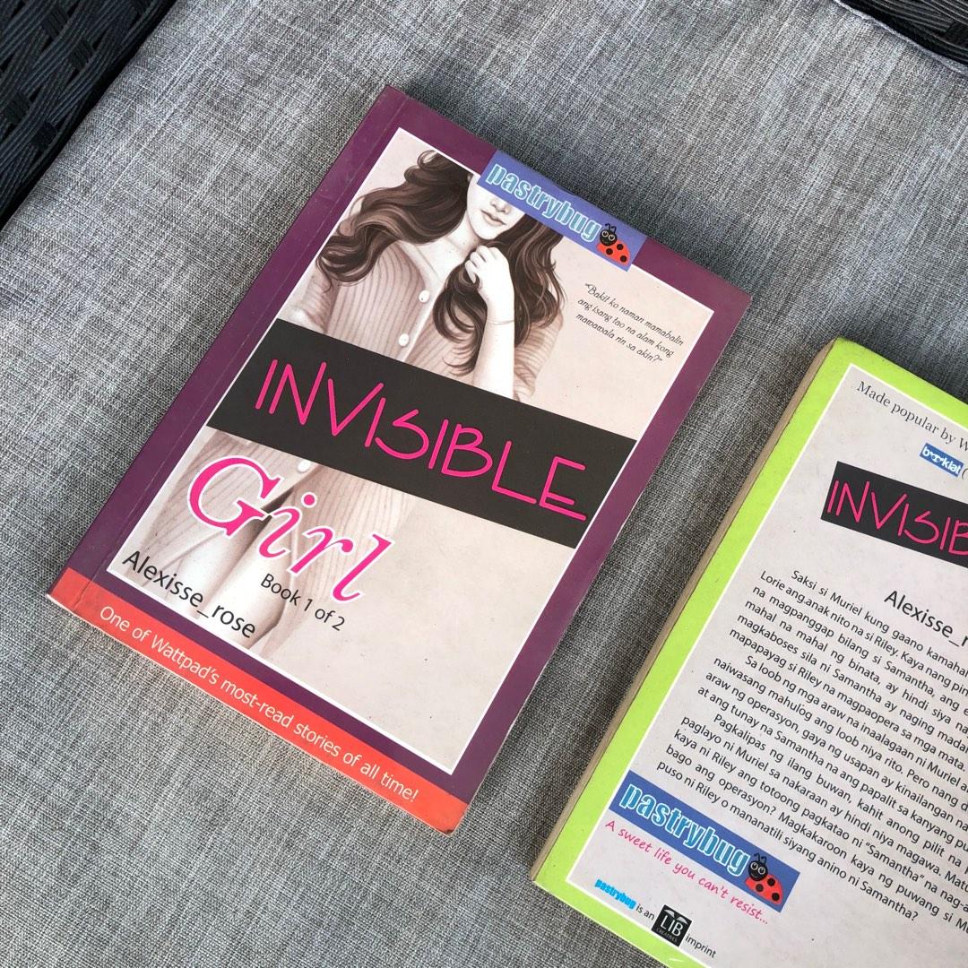 Invisible Girl Book 1 and 2 by Alexisse_rose Pastrybug, Hobbies & Toys ...