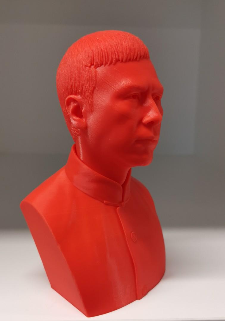 Ip Man Donnie Yen 3D printed bust xm queen studio, Hobbies & Toys ...