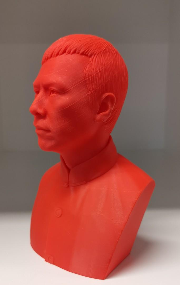 Ip Man Donnie Yen 3D printed bust xm queen studio, Hobbies & Toys ...