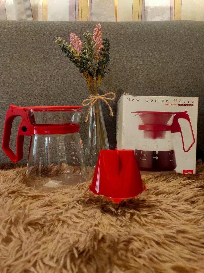 Iwaki Coffee server and dripper, Furniture & Home Living, Kitchenware & Tableware, Coffee & Tea ...