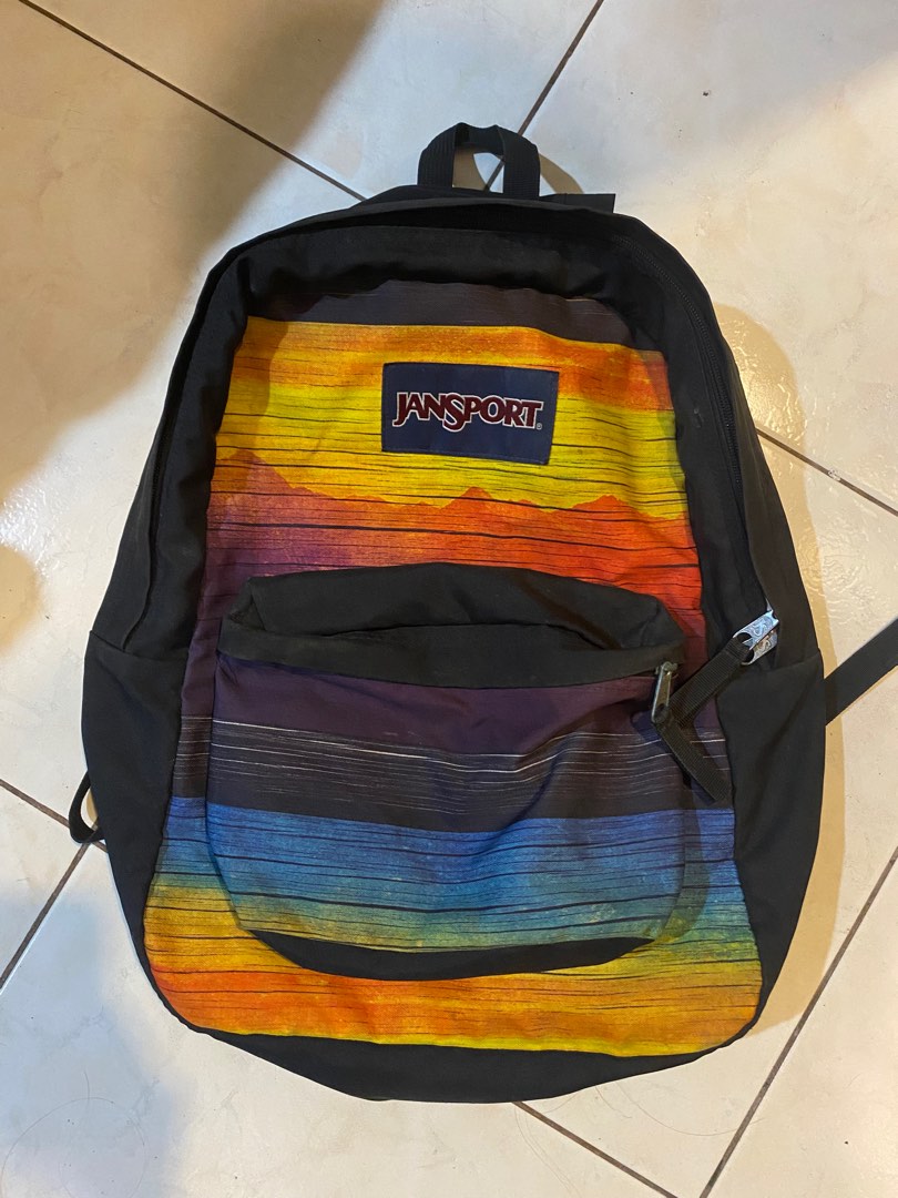 Jansport Sunset Mountain Backpack, Women's Fashion, Bags & Wallets ...